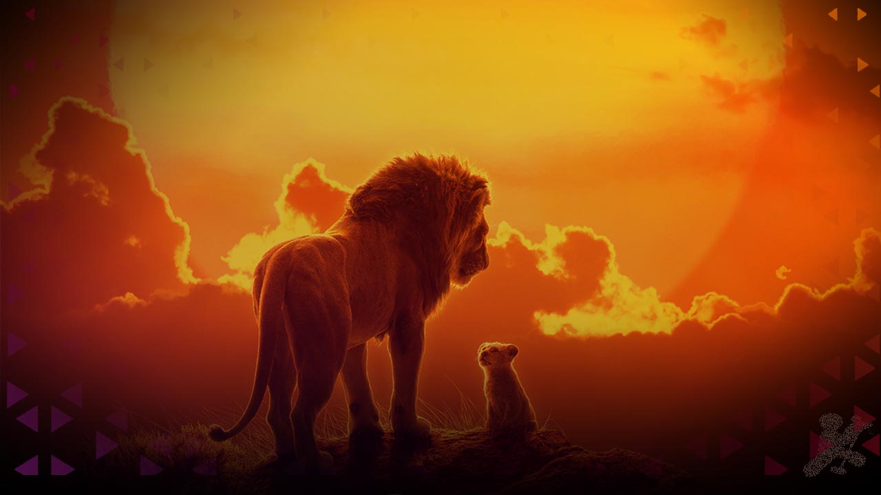 Lion King Sunset Wallpaper