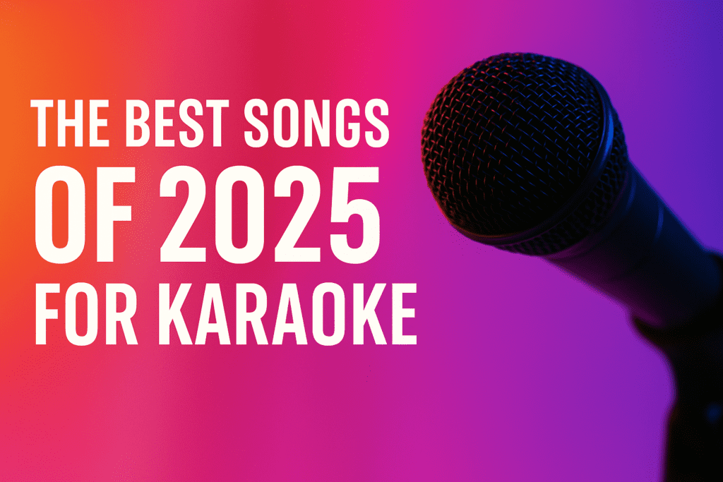Mejores Canciones de 2025 para Karaoke en Inglés