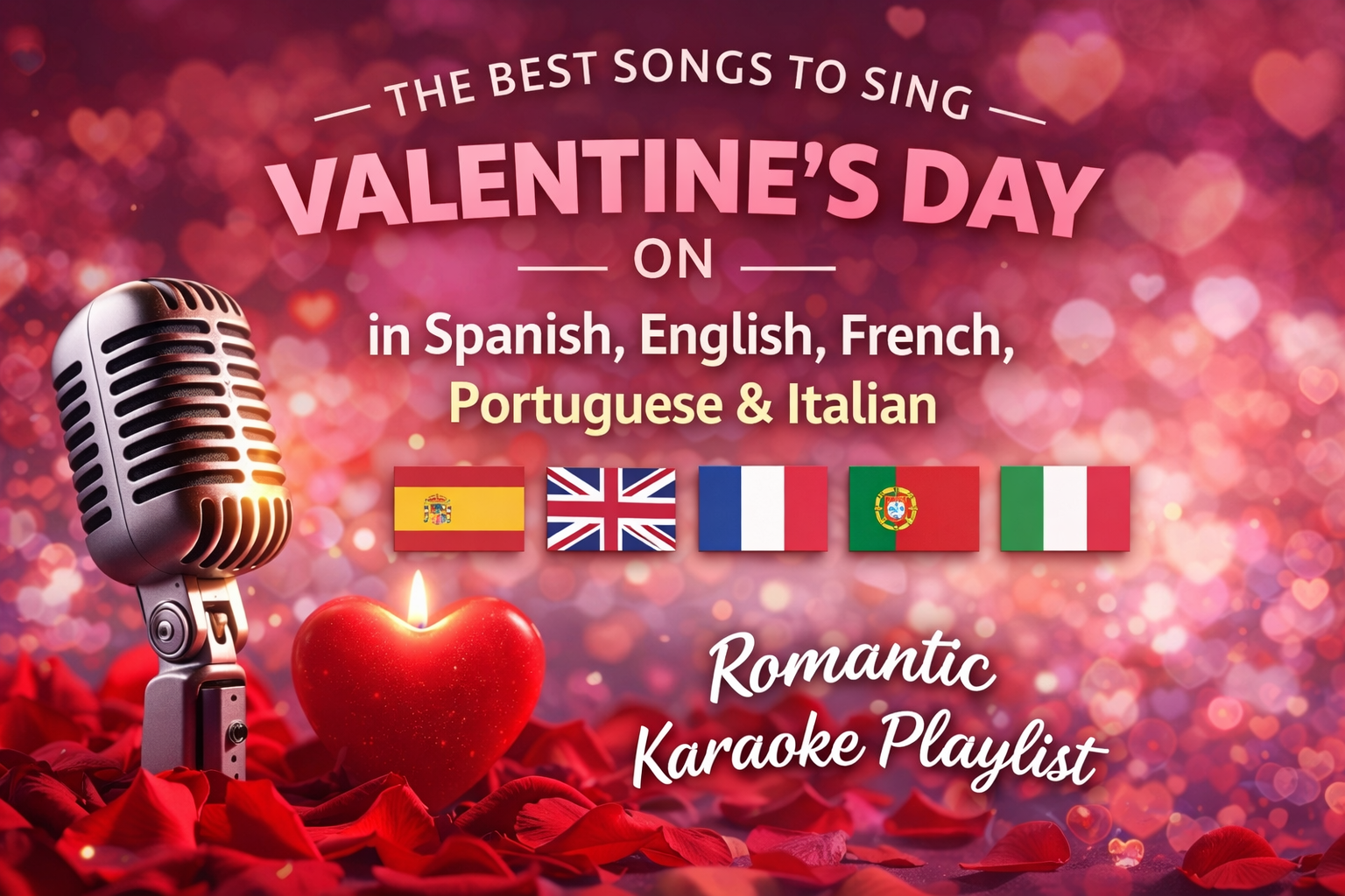 The best songs to sing at karaoke on Valentine's Day